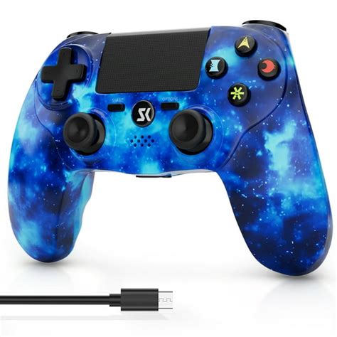 Chengdao Ps4 Wireless Controller With Double Vibration 6 Axis Control Rechargeable Battery