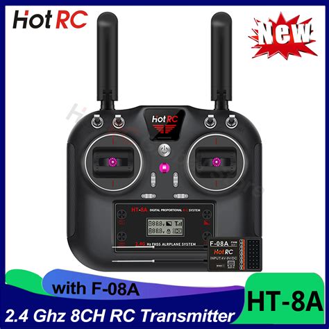 Hotrc Ht 8a Remote Control 2 4g 8ch 4 5 9v Pwm Fhss Transmitter With F 