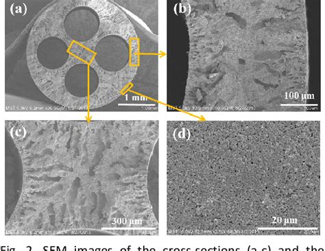 Figure From High Performance NaA Zeolite Membranes Supported On Four Channel Ceramic Hollow