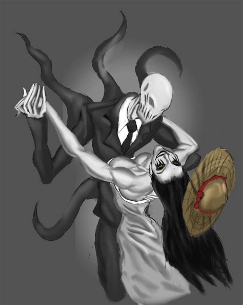 Artstation Hachishakusama And Slenderman