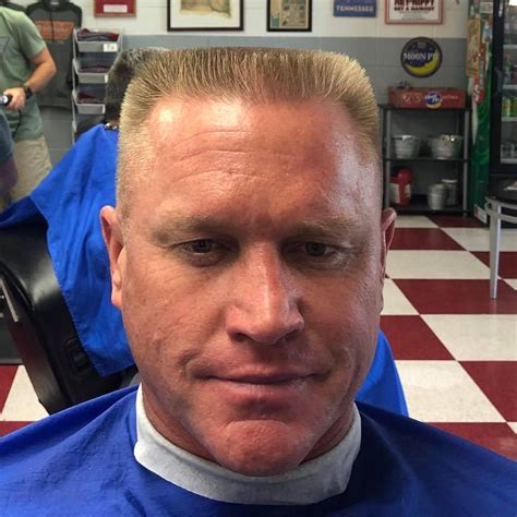 Ginger Flat Best Hairstyles For Older Men Flat Top Haircut Older