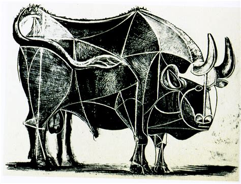 abstraction examples picasso s bulls