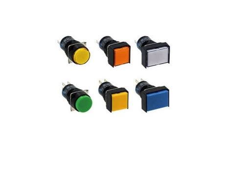 Al6q M14 R Idec Pushbutton Illuminated