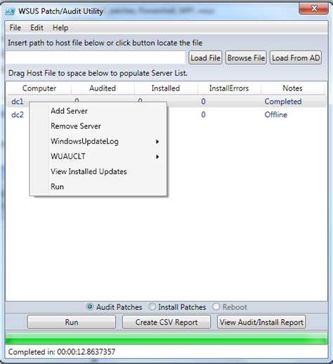 Powershell Patch Auditinstall Gui Poshpaig Released Learn