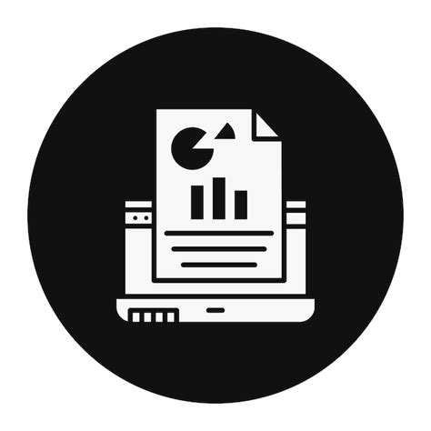 Premium Vector Online Reports Vector Illustration