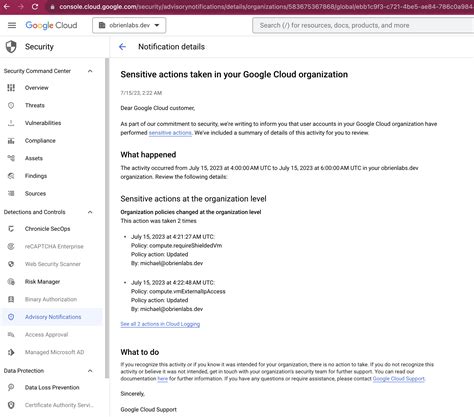 Ato Prep Addverify Iam Organization Policy Advisory Notifications Via 2h Delay Emailiam