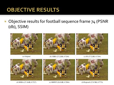 Ppt Motion Vector Refinement For Fruc Using Saliency And Segmentation