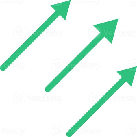 Arrow Graph Growing Uptrend And Graph Downward Trend Financial Business Statistics 30753719 Png