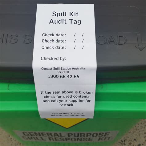 120 Litre General Purpose Spill Kit Ausspill Quality Compliant