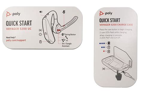 Plantronics Poly Voyager 5200 UC Wireless Headset 206110 102 B5200