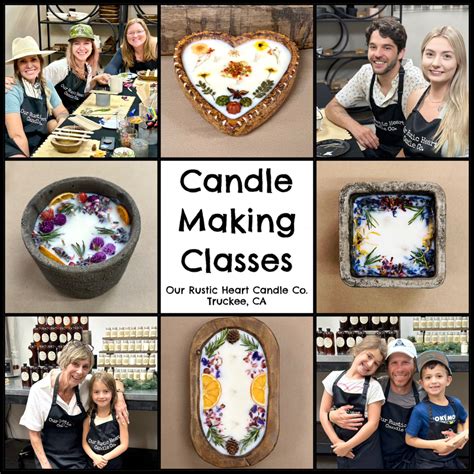 Candle Making Classes — Our Rustic Heart Candle Co