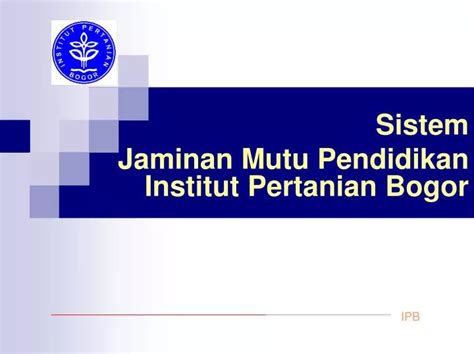 Ppt Ipb Powerpoint Presentation Free Download Id 4802509