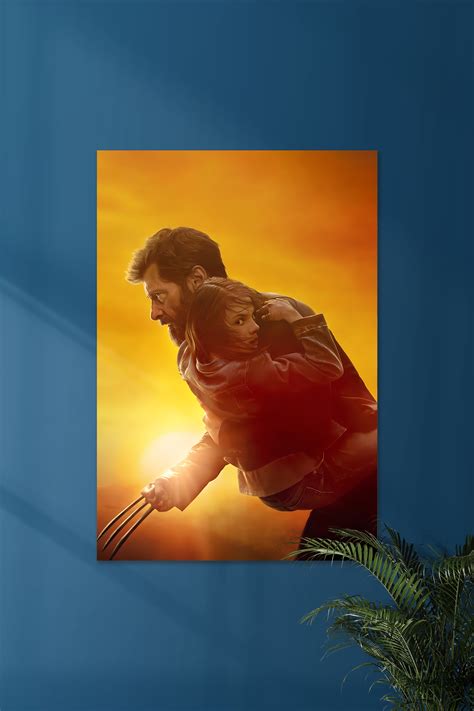 Logan X Laura 02 Logan Mcu Marvel Poster Posterized