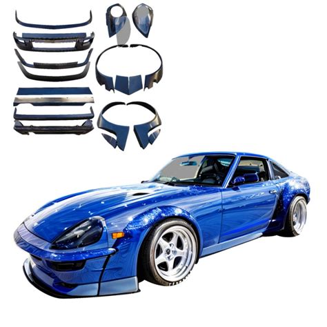 Vsaero Frp Tkyo Wide Body Kit For Datsun 280zx S130 1979 1983 2 Seater
