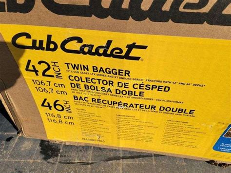 Cub Cadet Bagger Nutt Auction