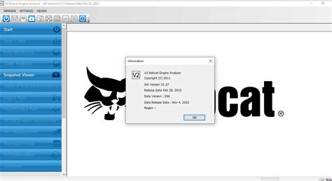 Bobcat Diagnostic Tool Engine V2 01 27 03 2023 Service Analyzer Install By Remote How To Install