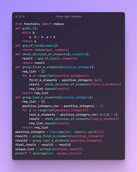 Madhu Kanth Kodali On Linkedin Python Codingchallenge 7under7 Problemsolving Techjourney