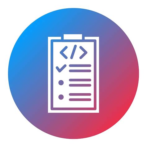 Premium Vector Test Scenario Icon Vector Image Can Be Used For