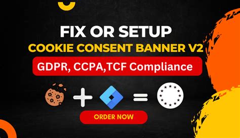 Setup Gdpr Cookie Consent Mode V2 And Cookie Banner Legiit