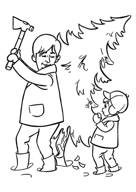 크리스마스 트리 색칠 공부 Kr에서 무료 색칠 공부