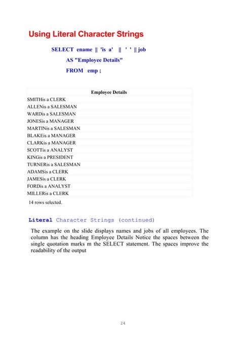 Basic Sqlstatements Pdf