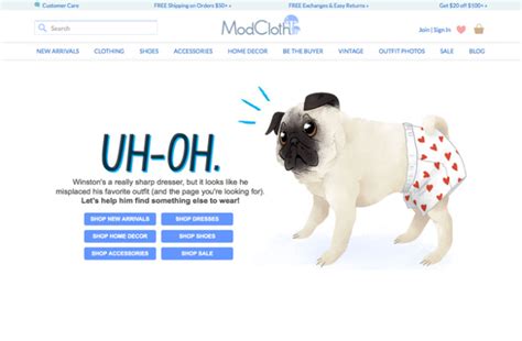 How To Create A Spectacular 404 Error Page With 12 Examples