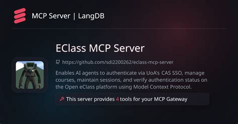 Eclass Mcp Server Langdb