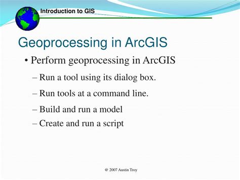 Ppt Vector Geoprocessing Powerpoint Presentation Free Download Id 2944397