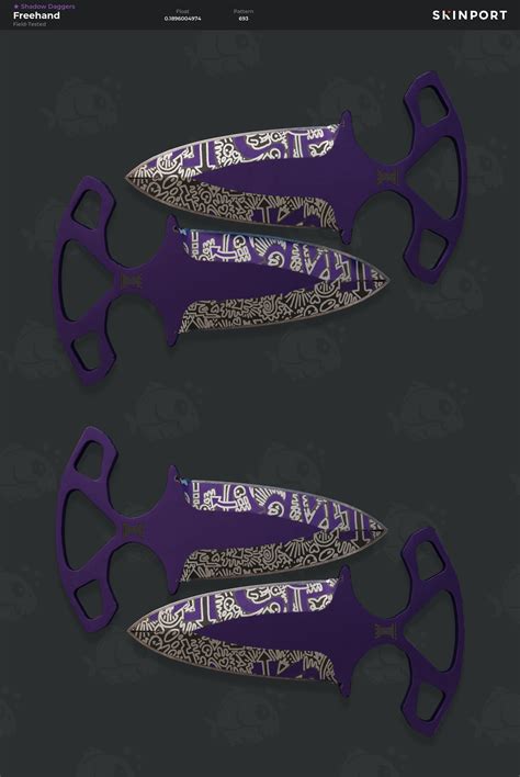 Shadow Daggers Freehand Field Tested Counter Strike 2 Skinport
