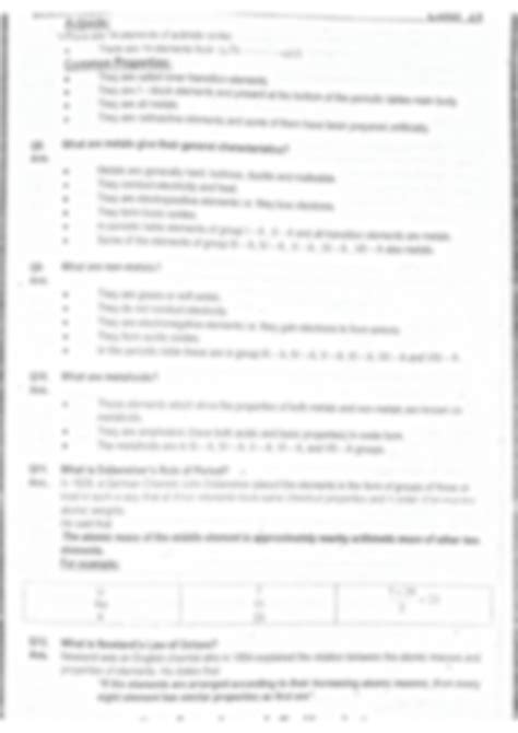 Solution Chemistry Periodic Table Class 9th Studypool Solution Chemistry Periodic Table Class 9th Studypool