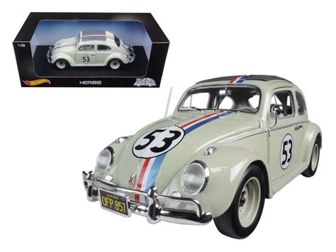 Volkswagen Beetle The Love Bug Herbie 53 1 18 Diecast Model Car By