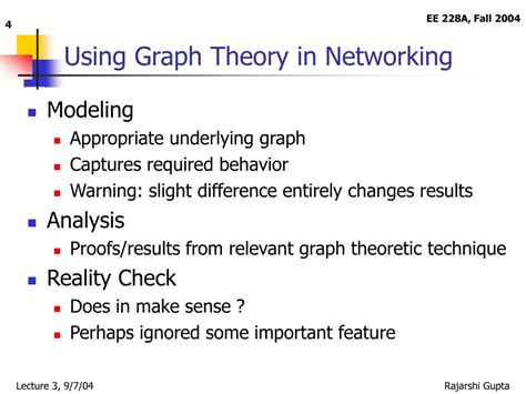 Ppt Graph Theory In Networks Powerpoint Presentation Free Download