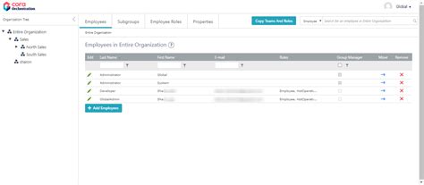 Manage Organization Settings Genpact Cora Knowledge Center