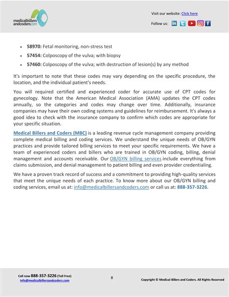 Ppt Comprehensive Guide On Cpt Codes For Gynecology Powerpoint