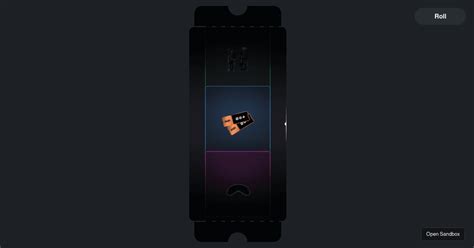 Roulette Vertical Codesandbox