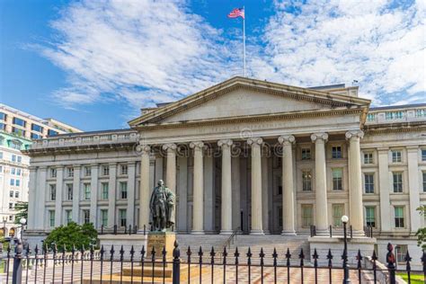 Treasury Department Building In Washington Dc Usa Editorial Image