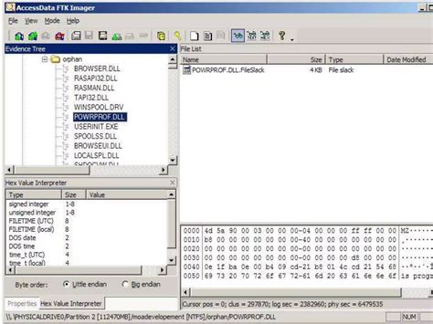 Screenshots Digital Forensics Ppt
