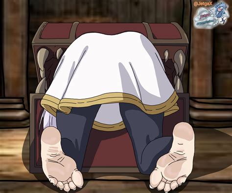 Frieren Stuck Mimic Captured Feet Version 1 By Jetga On Deviantart