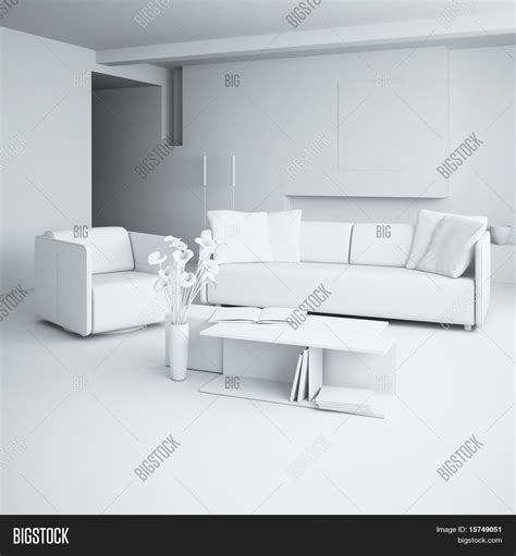 D Clay Render Modern Image Photo Free Trial Bigstock