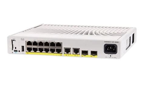 C9200cx 12p 2xgh A Cisco Catalyst 9200cx Compact Switch 12 Port Poe Hvdc Network Advantage New