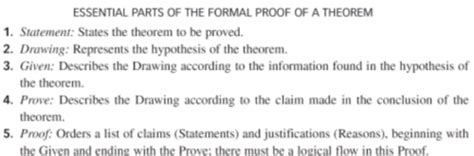 Geometry 17 The Formula Proof Of Theorem Flashcards Quizlet
