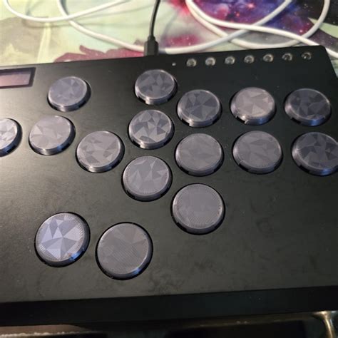 Diy Leverless All Button Controller Case For Sanwa And Similar Buttons