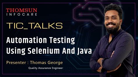 Automation Testing Using Selenium And Java Youtube