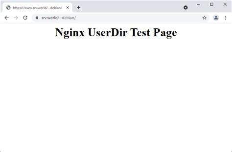 Debian Bullseye Nginx Enable Userdir Server World