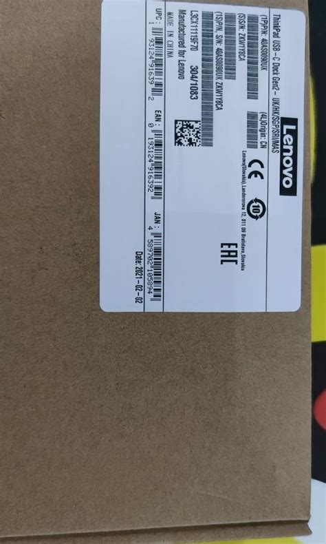 Lenevo Thinkpad Usb C Dock Gen Computers Tech Parts Accessories Other Accessories On