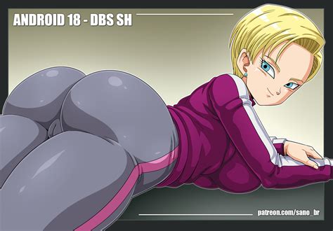 Android 18 Dragon Ball And 2 More Drawn By Sanobr Danbooru