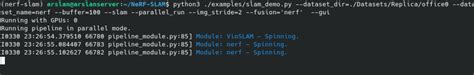 There Is No Output When Running Slam Demo Py · Issue 45 · Tonirv