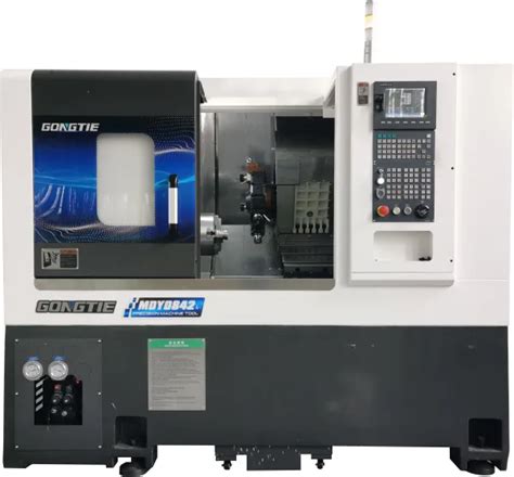 X Y Z Axis Turning Milling Slant Bed Cnc Lathe For Big Parts Processing With Power Turret