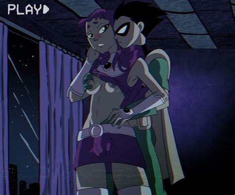 Post 5343124 Dc Dcau Dickgrayson Hentainador Robin Starfire Teentitans