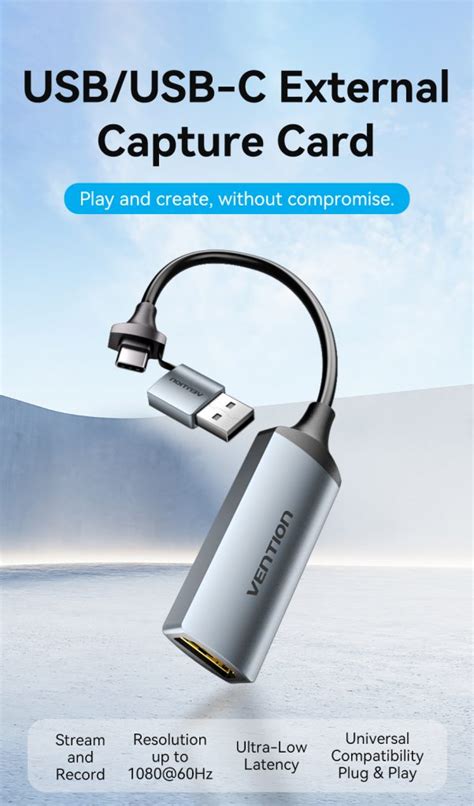 Hdmi Video Capture Card Usb To Hdmi Game Capture Vention Indonesia